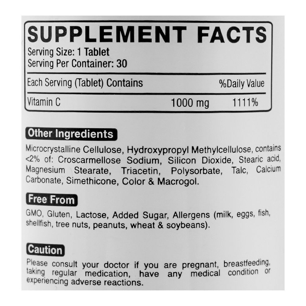 Purchase Route 2 Health Vitamin C 1000mg Tablet, 30-Pack Online at ...