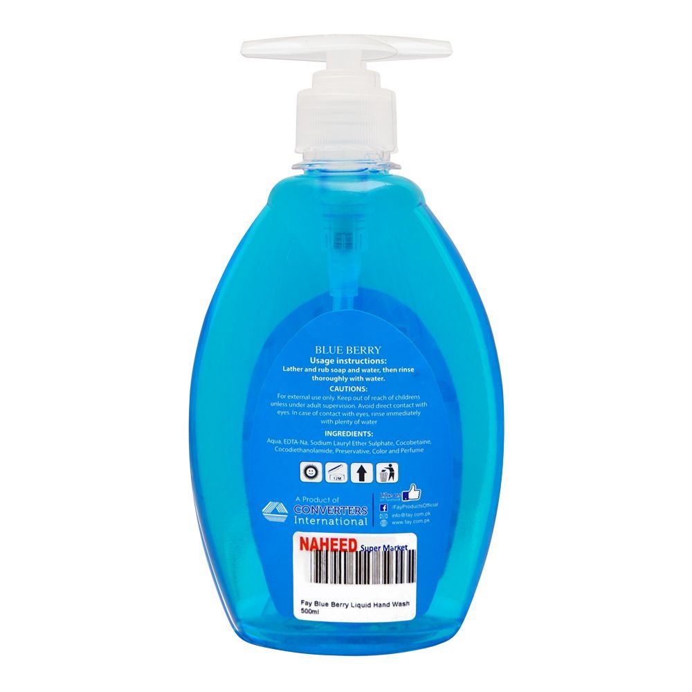 Purchase Fay Blue Berry Liquid Hand Wash, 500ml Online at Best Price in ...