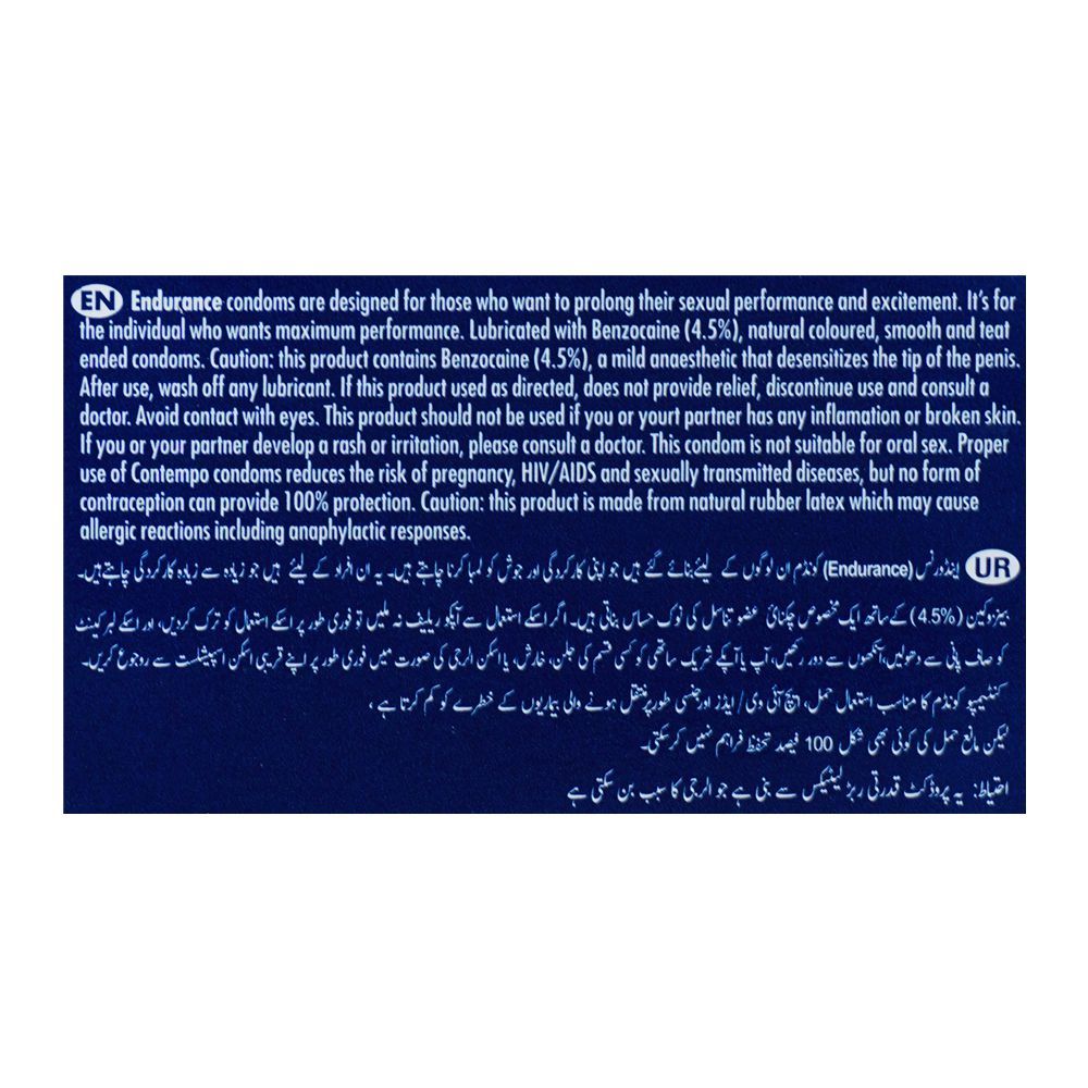 Purchase Endurance Delay Long Lasting Condom 3 Pack Online At Special Price In Pakistan Naheed Pk