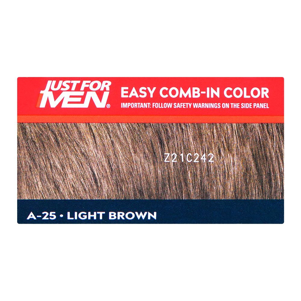 Purchase Just For Men Easy Comb-In Color, A-25 Light Brown Online at ...
