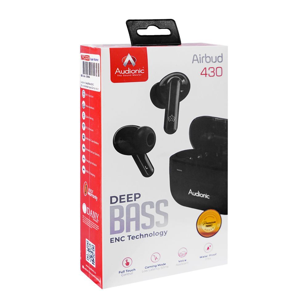 Buy Audionic Deep Bass ENC Environmental Noise Cancellation Wireless ...
