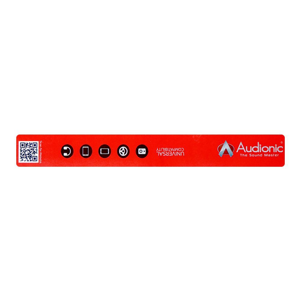Order Audionic Roger Aux 3.5mm Cable, Red, AX-III Online at Special Price in Pakistan - Naheed.pk