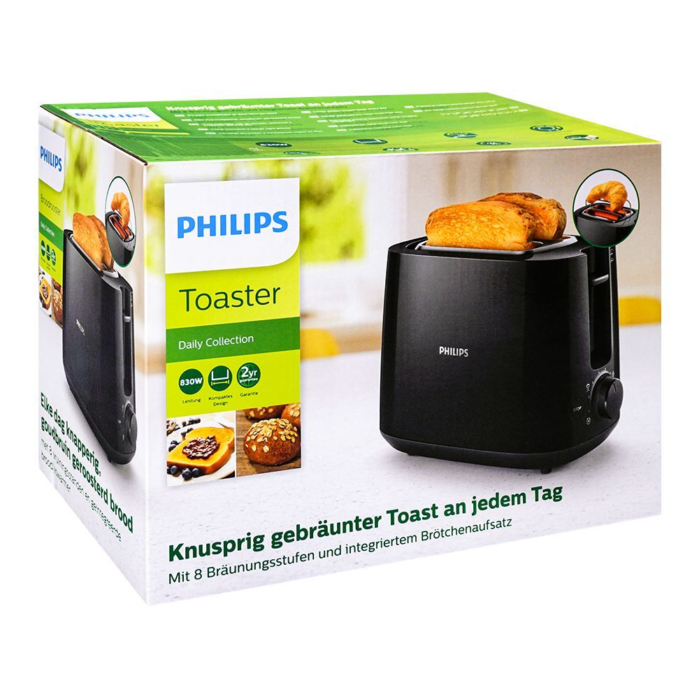 Order Philips Daily Collection Toaster, 830W, HD-2581/91 Online at ...