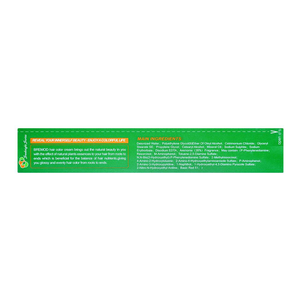 Buy Bremod Hair Color Cream, 7/0 Medium Blond, 100ml Online at Special ...