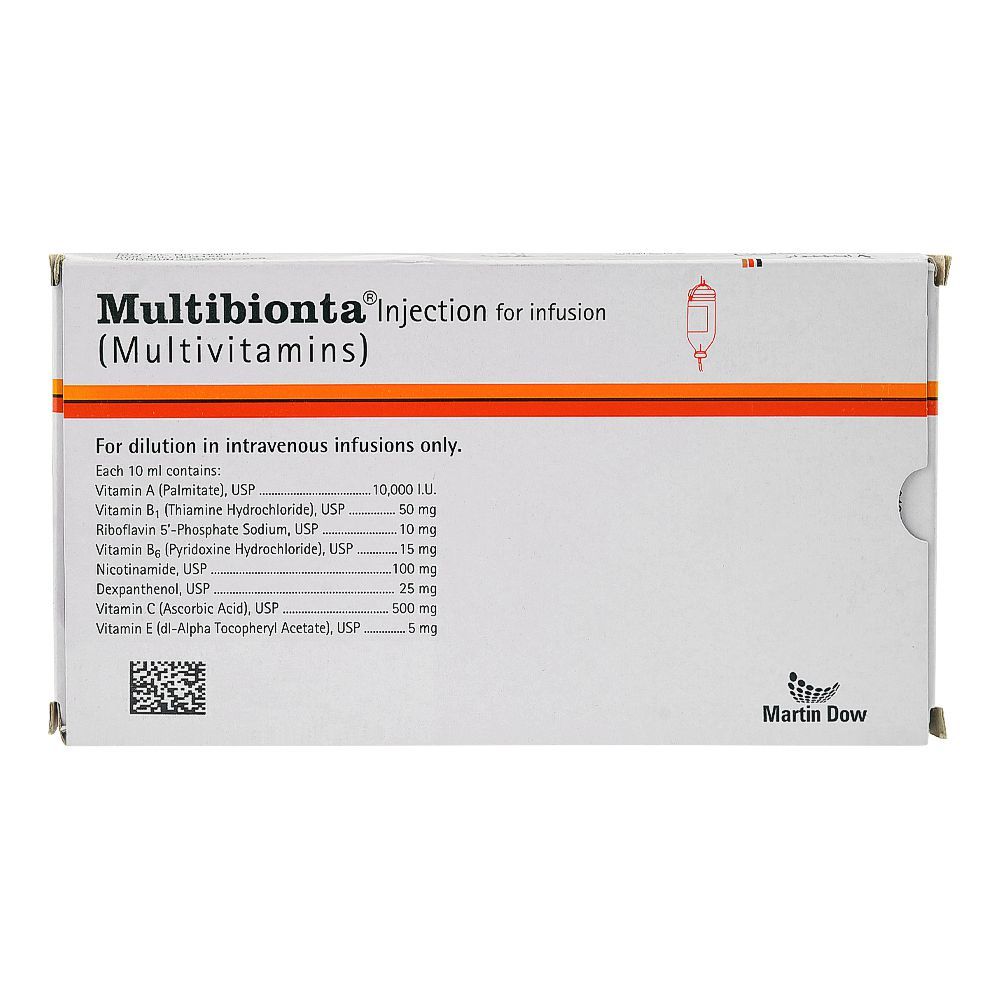 Multibionta Multi Vitamin Injection, 10ml