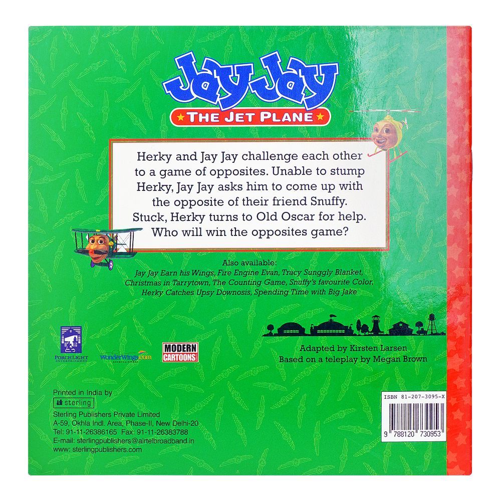 Purchase Jay Jay The Jet Plane The Opposites Game, Book Online at Best ...
