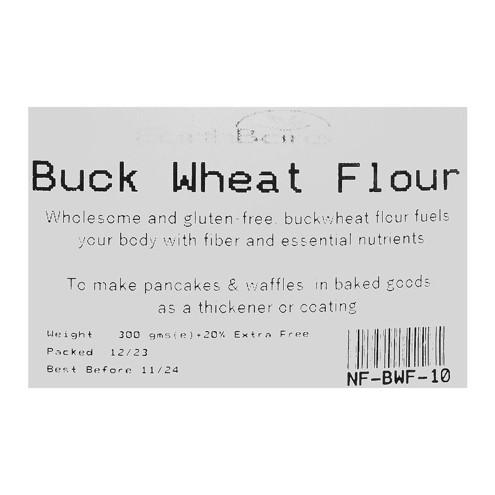 Order Earth Bar Buck Wheat Flour, Gluten-Free, 300g Online at Special ...