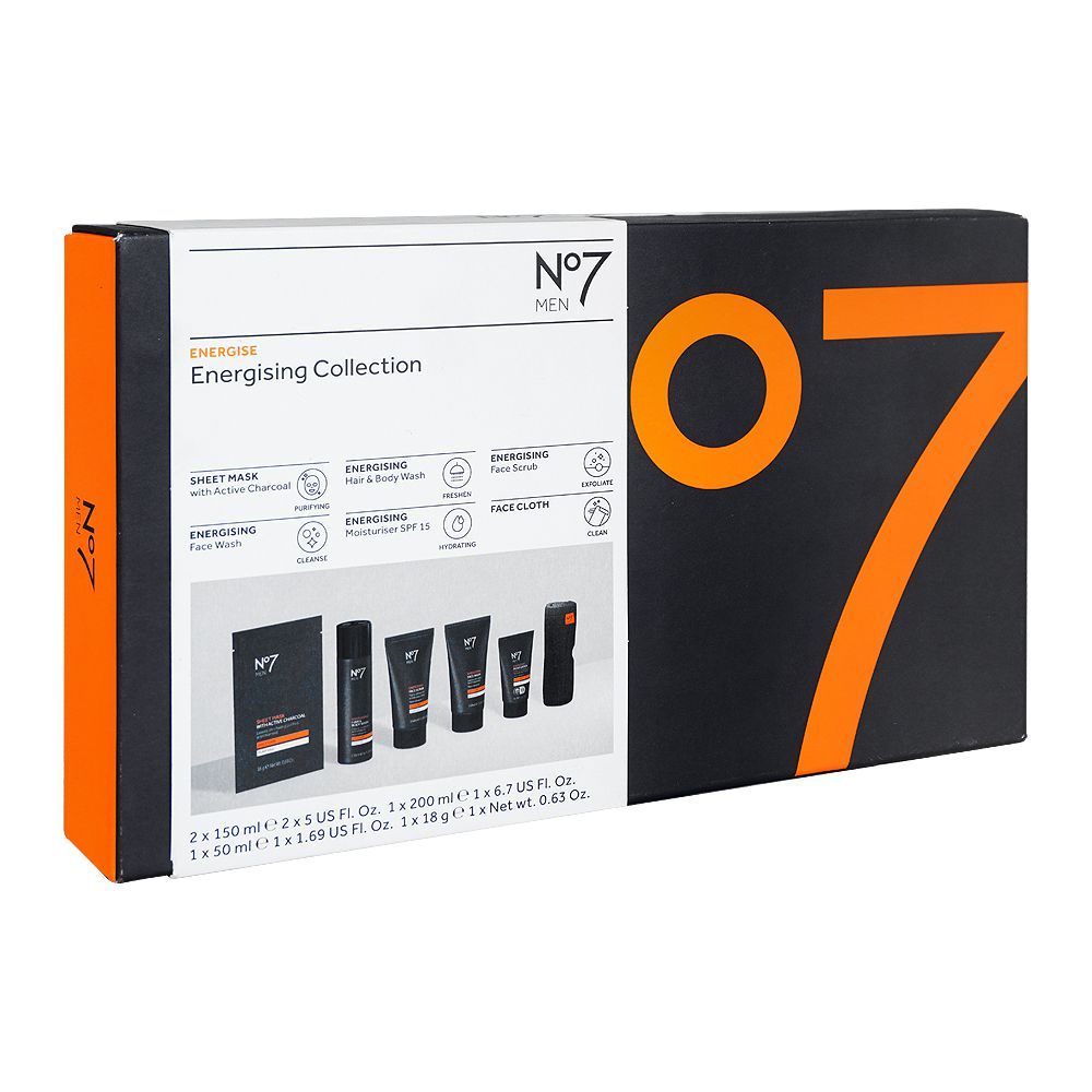 Purchase Boots No. 7 Men Energizing Collection Set, 6-Pack Online at ...