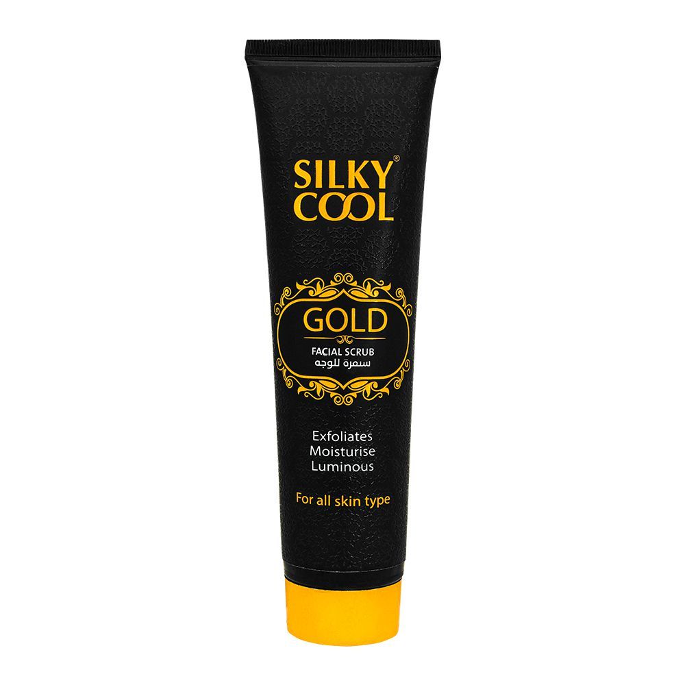 Purchase Silky Cool Gold Facial Scrub, For All Skin Types, 140ml Online ...
