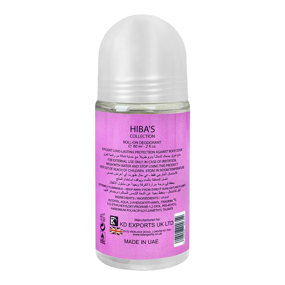 Order Hiba's Collection Change De Paris Deodorant Roll On, For Women ...