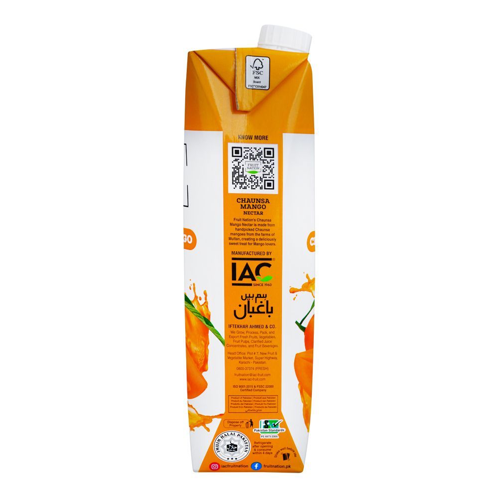 Purchase Fruit Nation Chaunsa Mango Nectar Juice, 1 Liter Online at ...