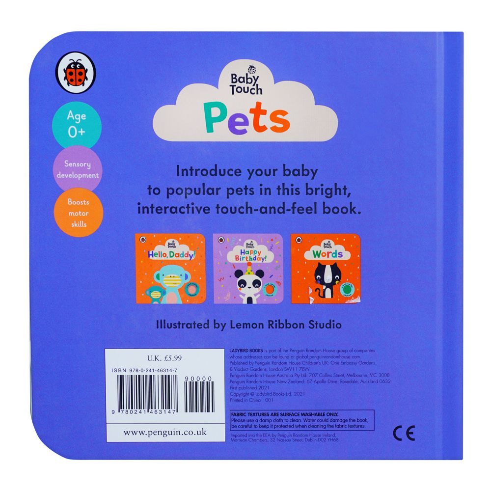 Buy Baby Touch Pets Book Online at Special Price in Pakistan - Naheed.pk