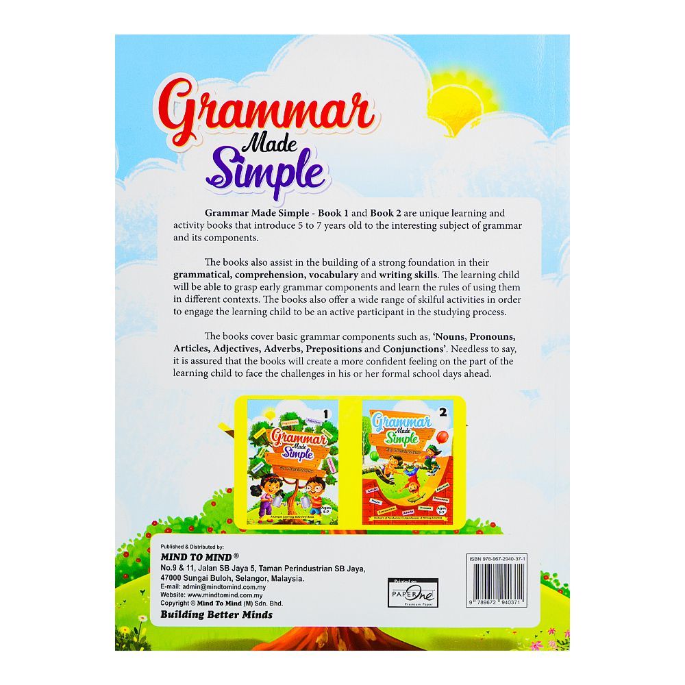 Order Paramount Grammar Made Simple, Book For Preschoolers Online at Best Price in Pakistan ...