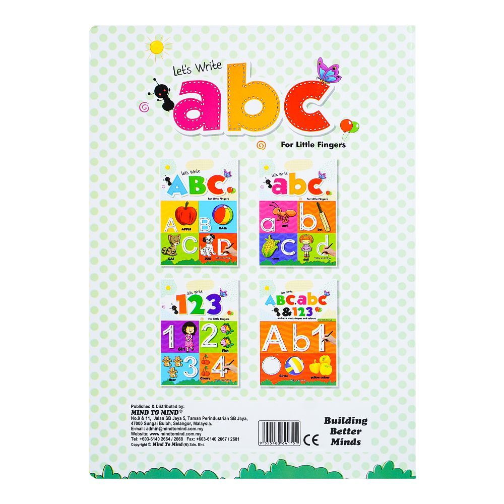 Purchase Let's Write ABC For Little Fingers (Pl) Online at Special ...