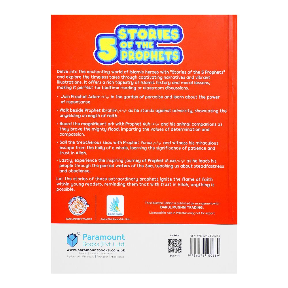 Purchase Paramount Stories of the 5 Prophets (Pb) Online at Special ...