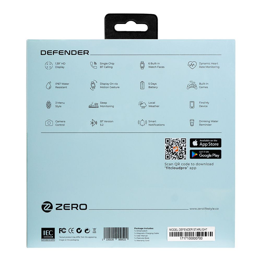 Purchase Zero Defender Ultimate Rugged Outdoor Strap Starlight Smart ...