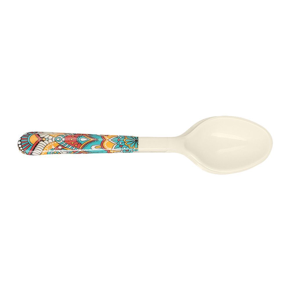 Order Sky Melamine Dinner Spoons, Ajrak Print, Cultural Cutlery Set ...