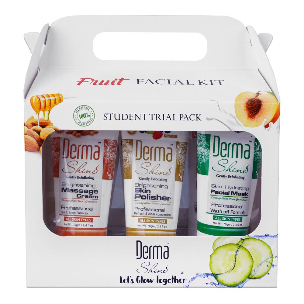 Purchase Derma Shine Fruit Facial Kit, 6-Pack Online at Best Price in ...