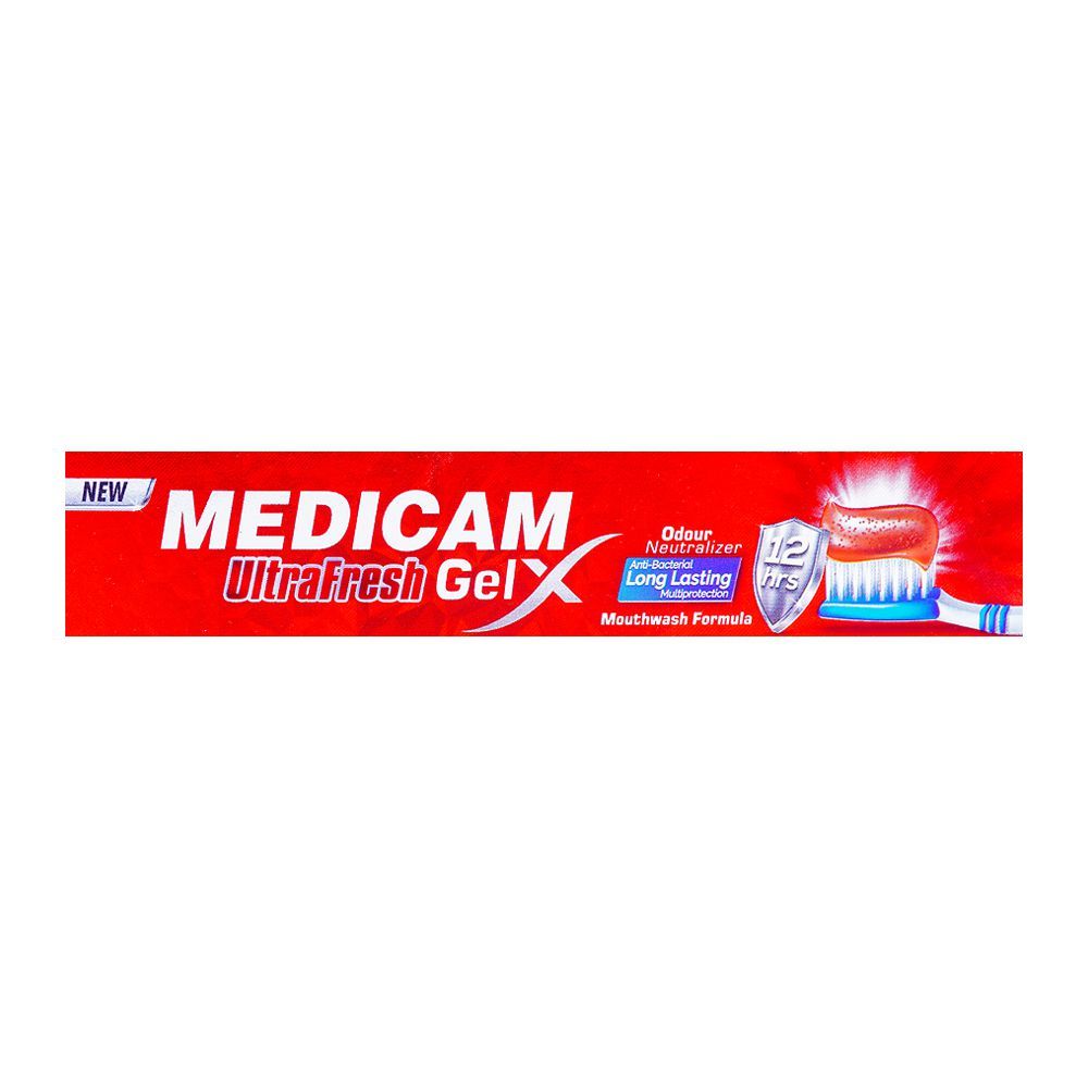 Buy Medicam Ultra Fresh 3in1 Red Gel Toothpaste, 75g Online at Special ...