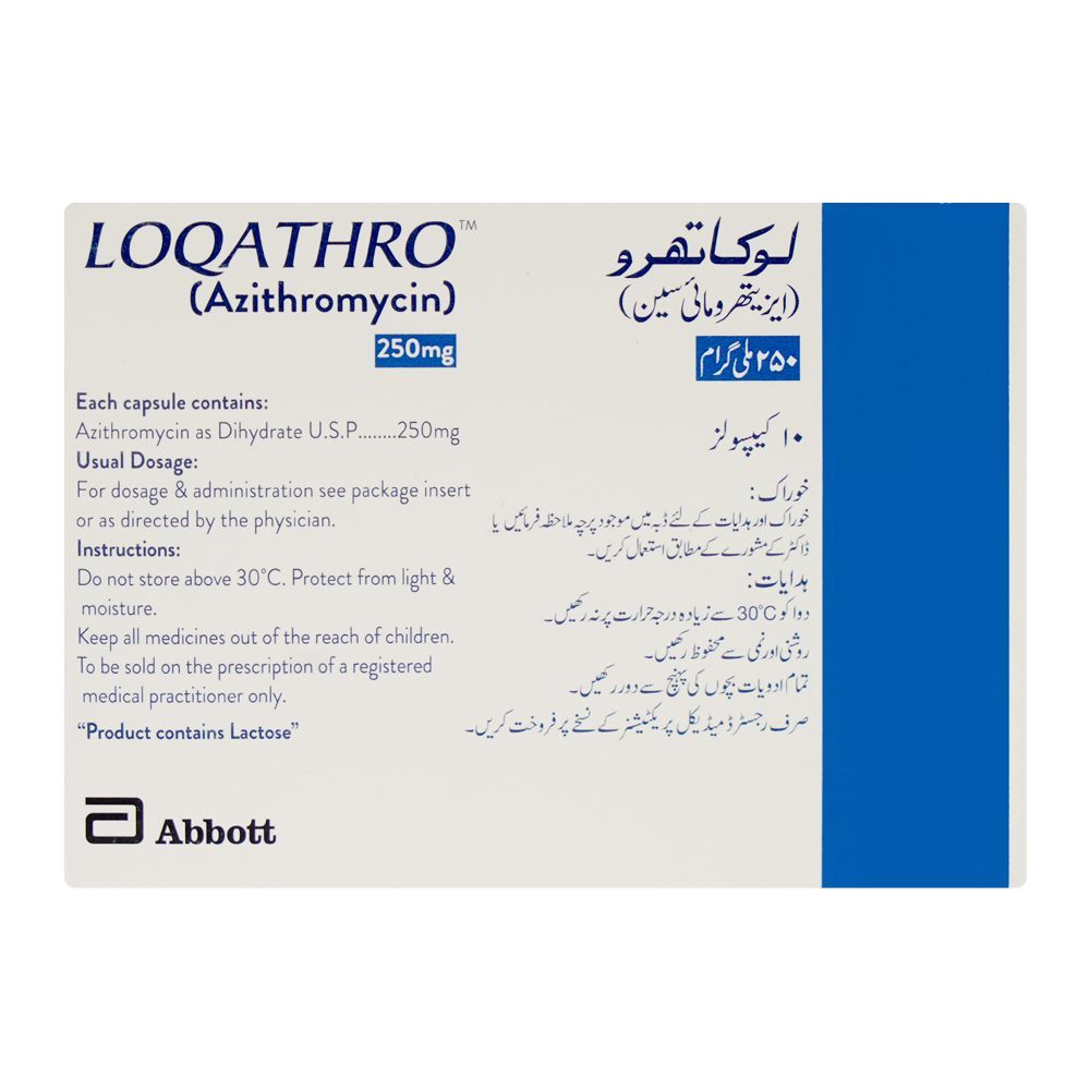 Abbott Loqathro Tablet, 250mg, 10-Pack