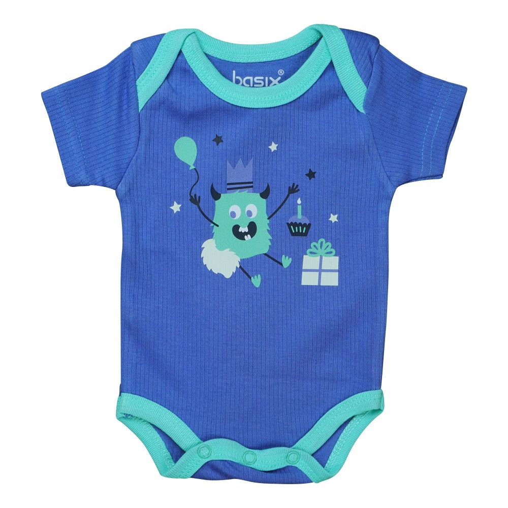Buy Basix Monster At A Party Short Sleeve Body Suit, 2641 Online at ...