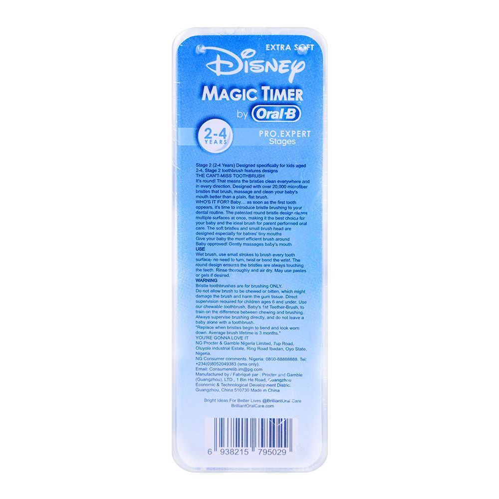 Order Oral-B Disney Magic Timer Extra Soft Toothbrush For Kids 2-4 ...
