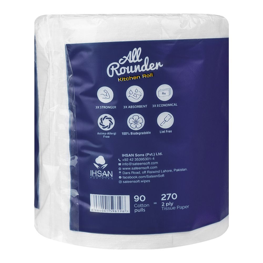 Purchase Sateen Soft All Rounder, Kitchen Roll, Small Online at Special ...