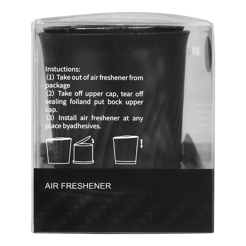 Order Black Odor Car Air Freshener, Long-Lasting Fragrance & Fresh ...
