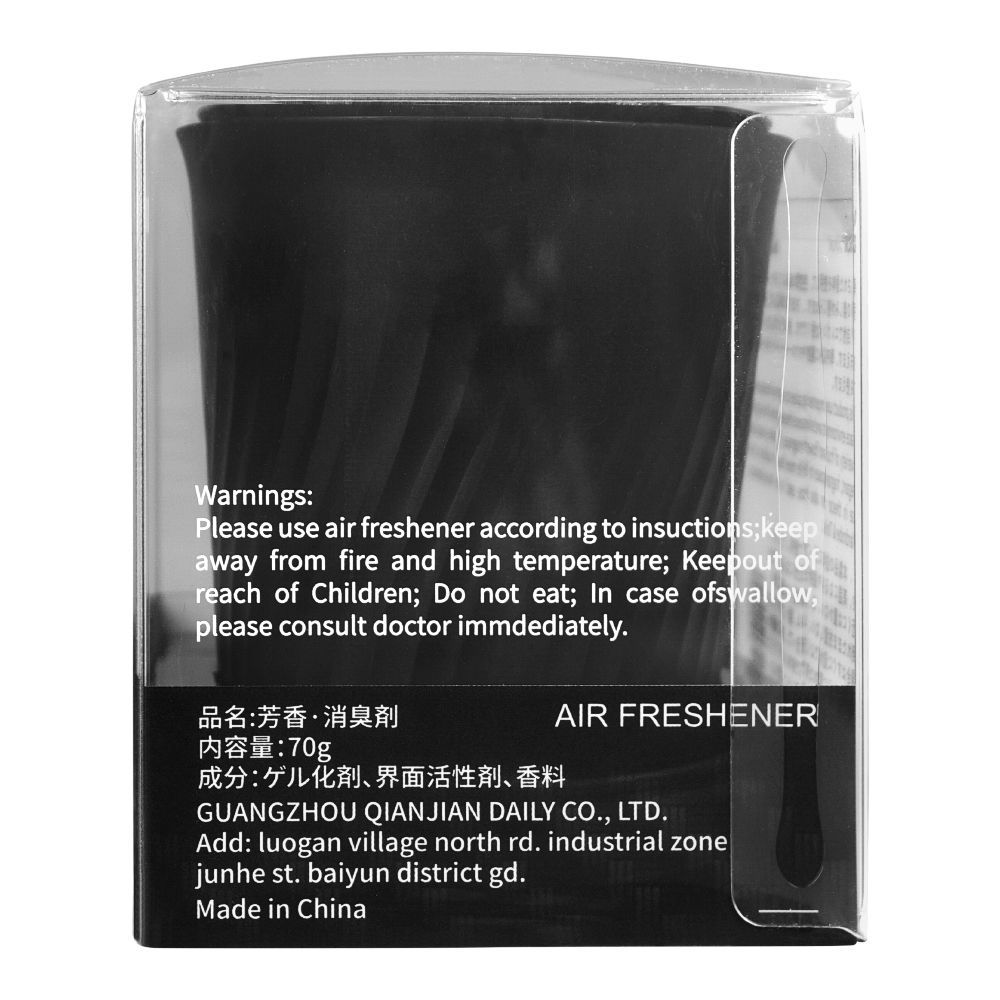 Order Black Odor Car Air Freshener, Long-Lasting Fragrance & Fresh ...