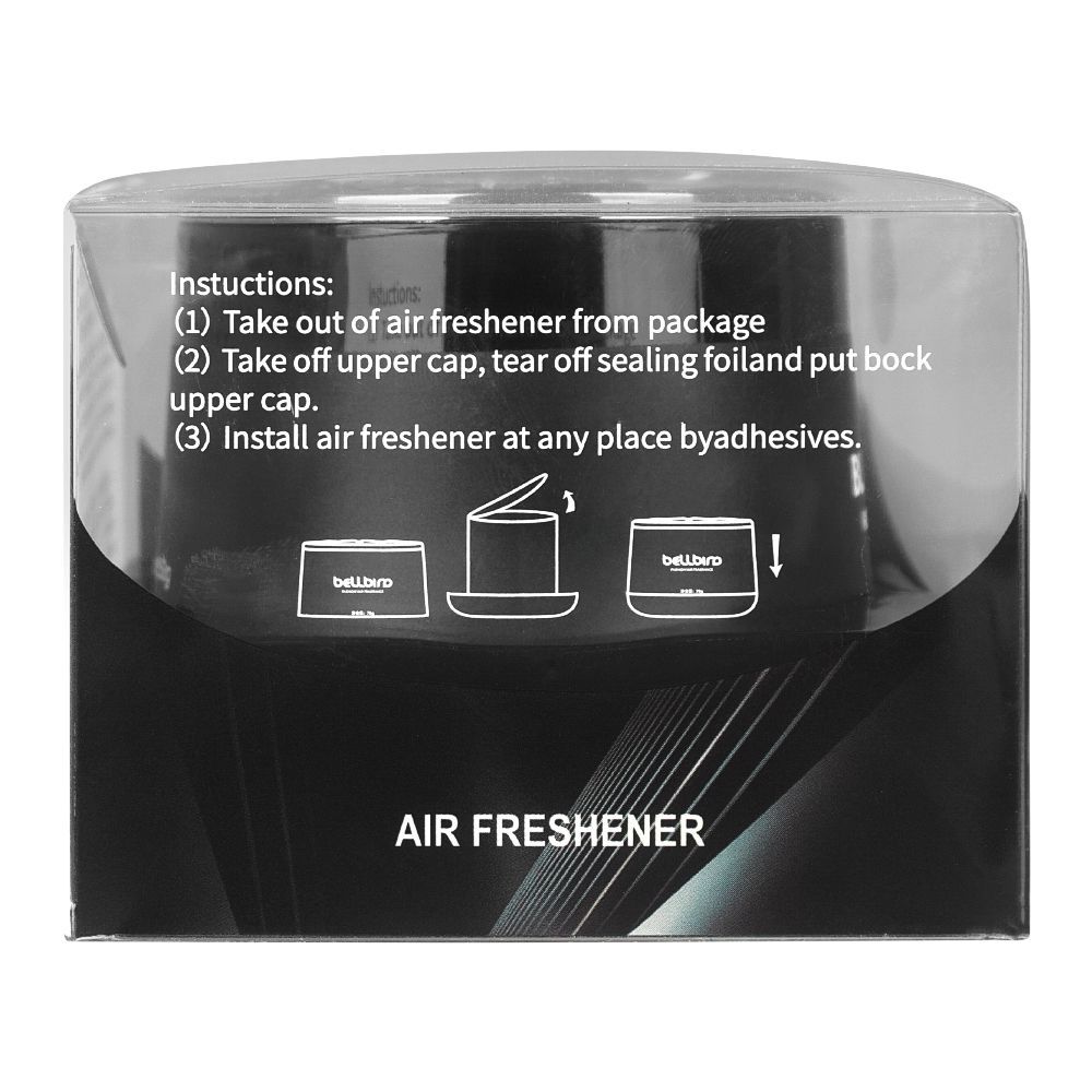 Buy Black Odor Car Air Freshener, Long-Lasting Fragrance & Fresh Scent ...