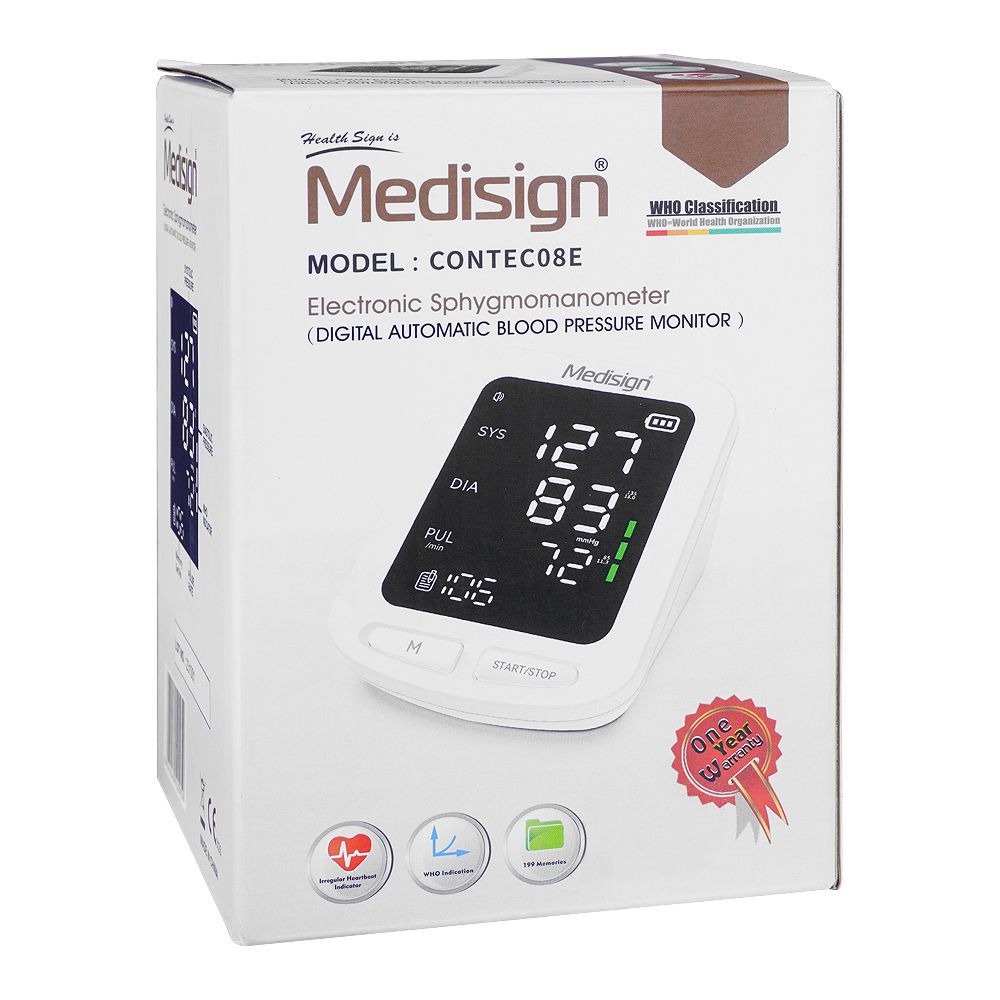 Buy Medisign Blood Pressure Monitor, Contec-08E Online at Special Price ...