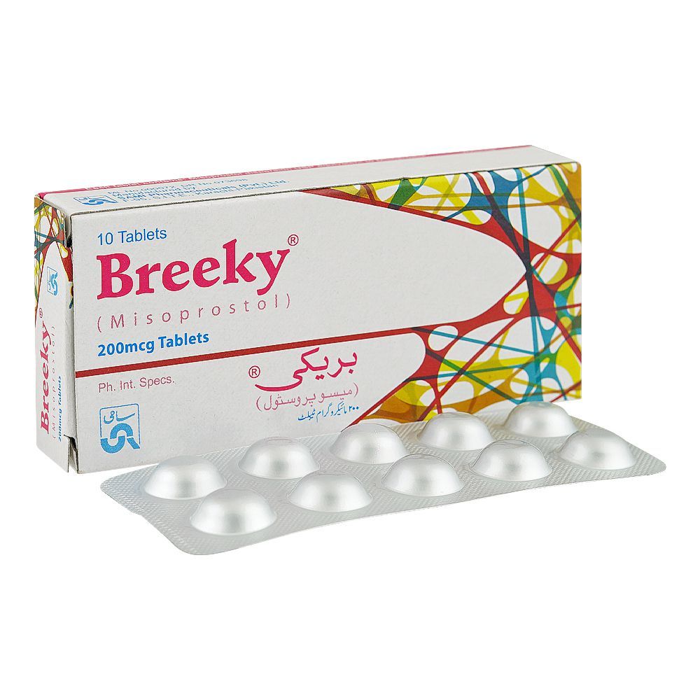 Breeky 200mcg Tablets, Box