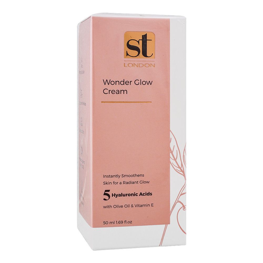 Buy ST London 5 Hyaluronic Acids With Olive Oil & Vitamin E Wonder Glow ...