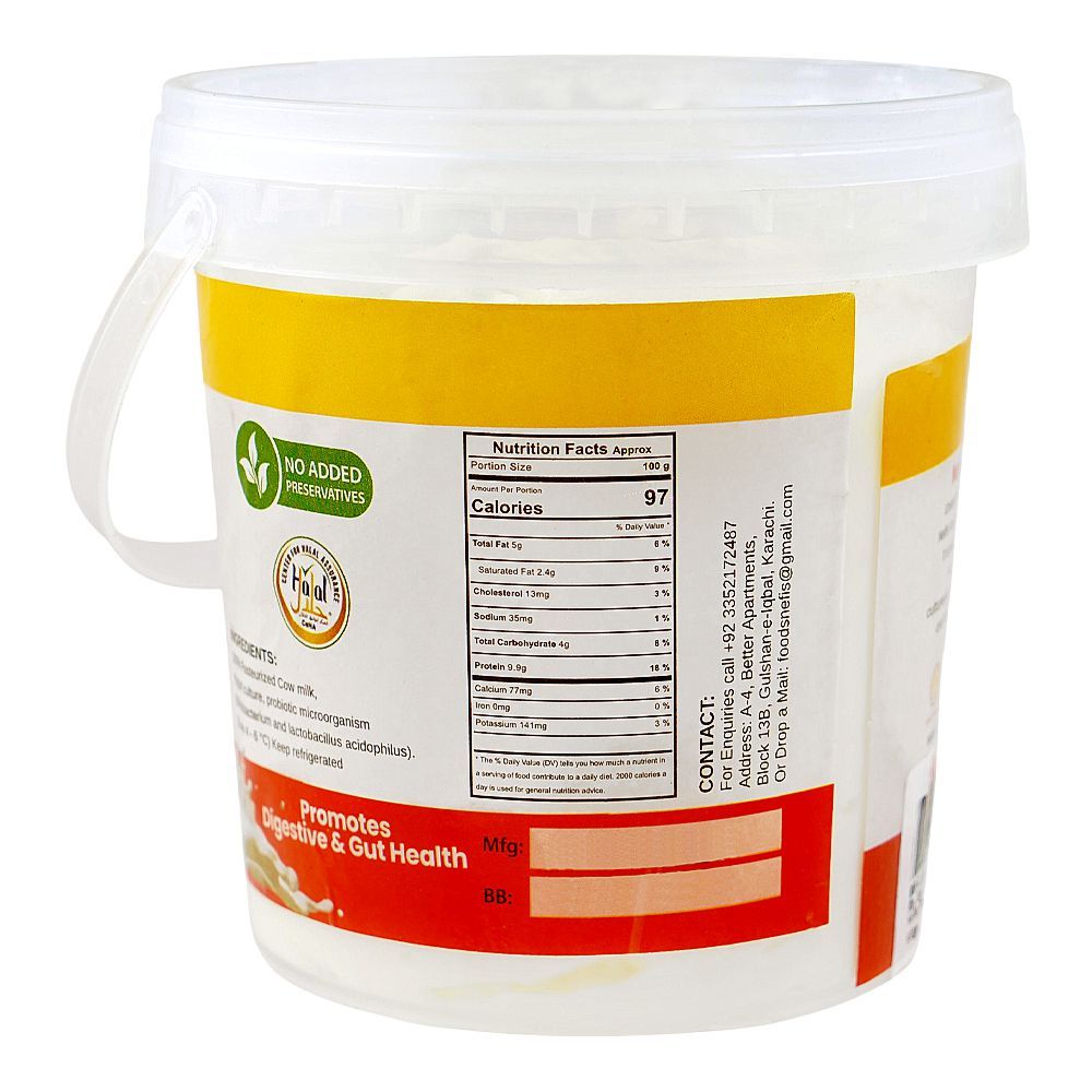 Nefis Food Greek Yogurt Strawberry, 250g