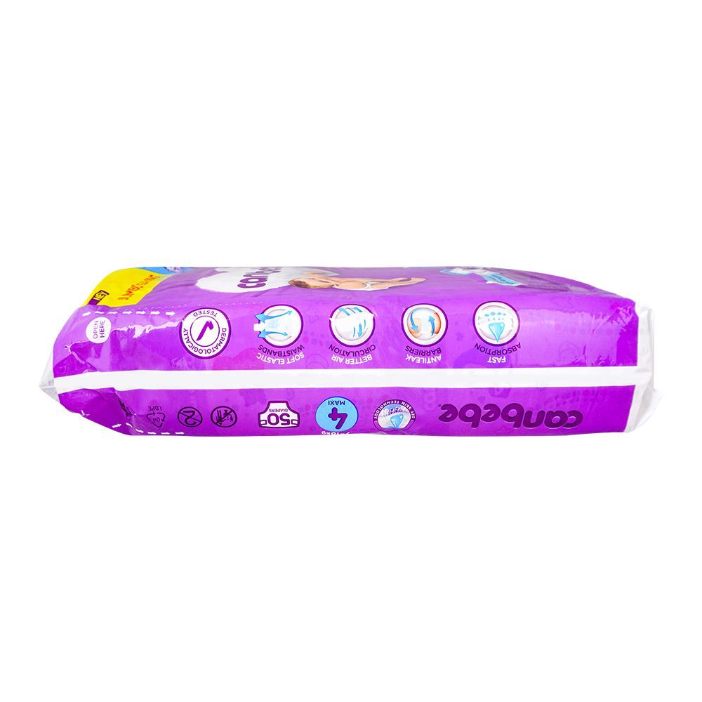 Buy Canbebe Diapers Jumbo, Maxi No.4, 7-18kg, 50-Pack Online at Special ...