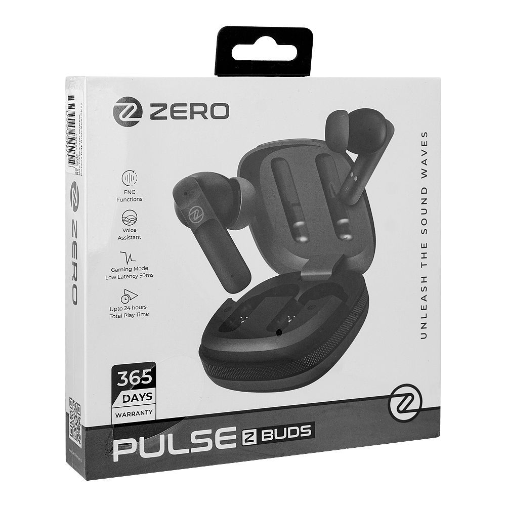 Purchase Zero Pulse Z ENC Wireless Earbuds, Dark Grey & Metal Black ...