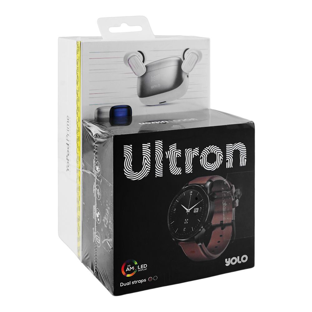 Yolo 1.43 Inch Super Amoled Display Ultron Smart Watch, IP67 Water ...