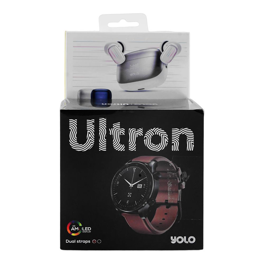 Yolo 1.43 Inch Super Amoled Display Ultron Smart Watch, IP67 Water ...