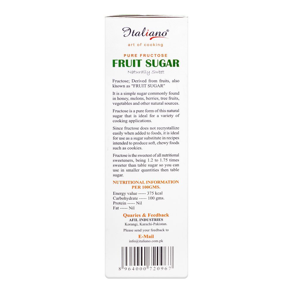 Order Italiano Fruit Sugar, 200g Online at Special Price in Pakistan ...