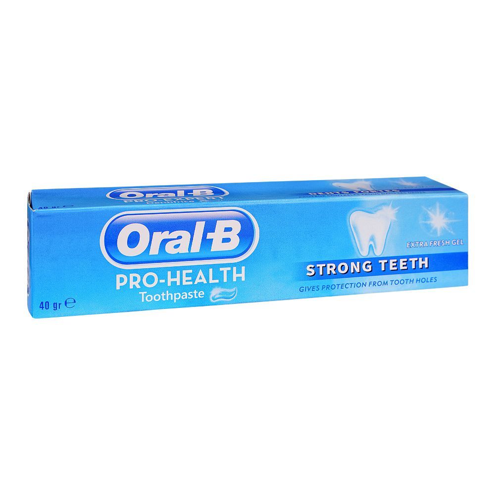 Buy Oral-B Strong Teeth Extra Fresh Gel Toothpaste, 40g Online at Best ...