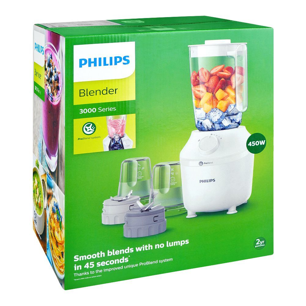 Order Philips 3000 Series Pro Blend System Blender, 450W, Plastic Jar ...