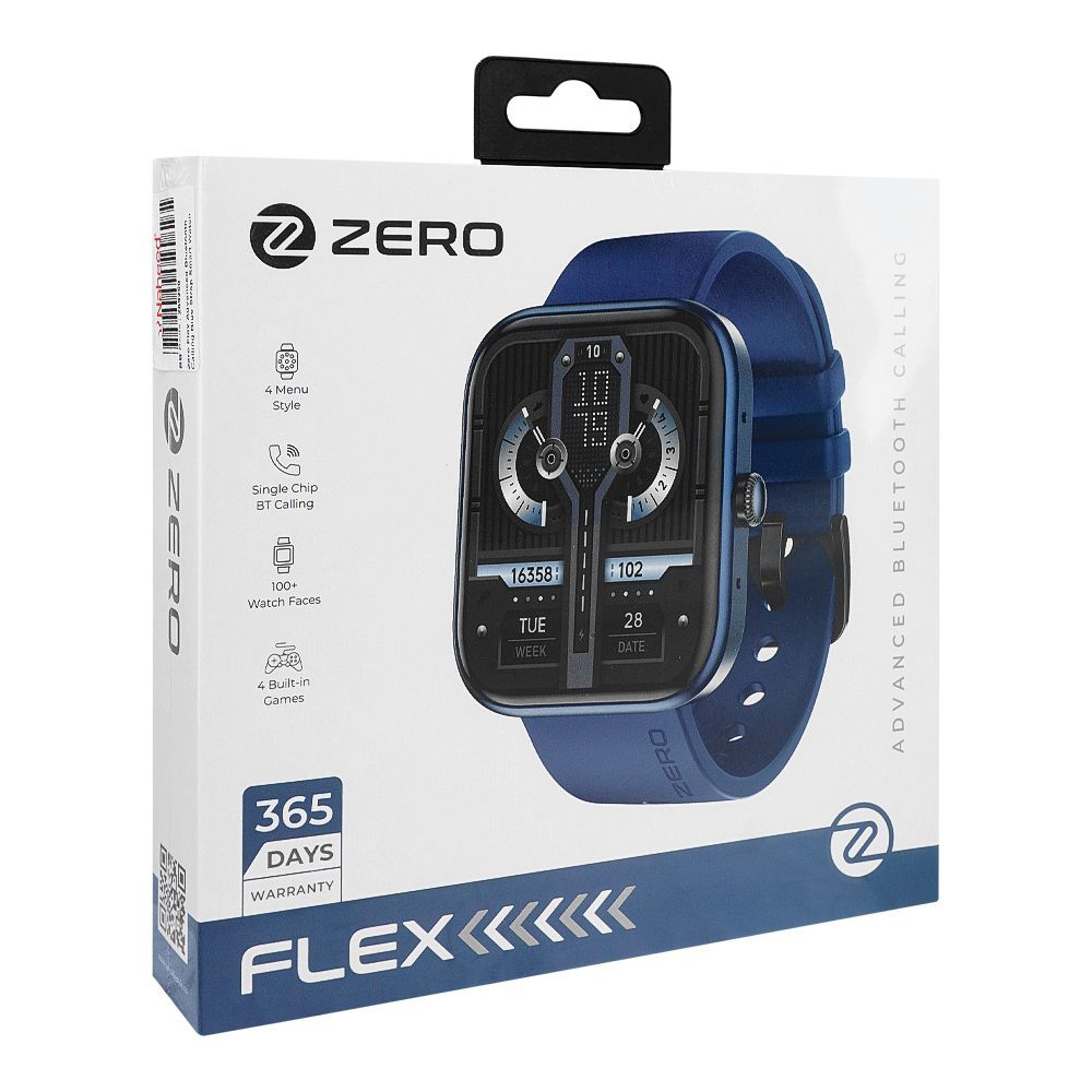 Purchase Zero Flex Advanced Bluetooth Calling, Blue Strap, DIY Watch ...