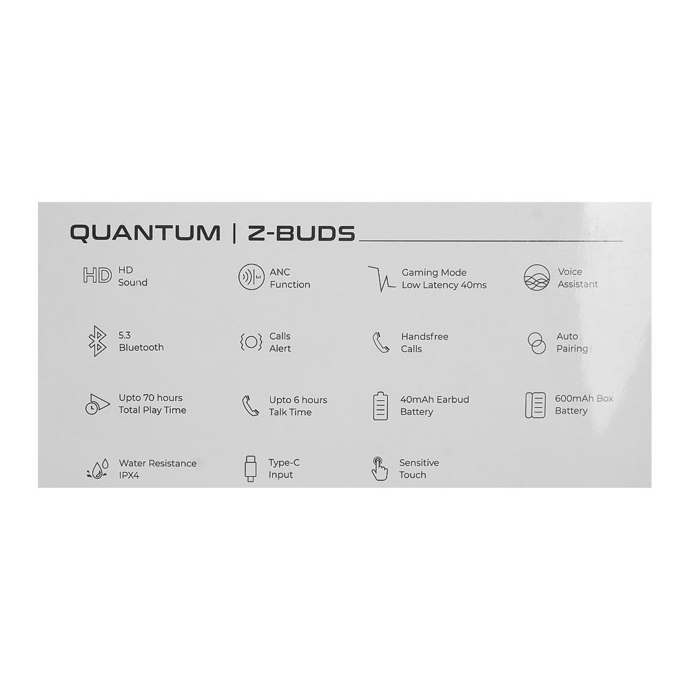 Buy Zero Quantum Z Buds True Wireless Earbuds, Calm Beige Online at ...