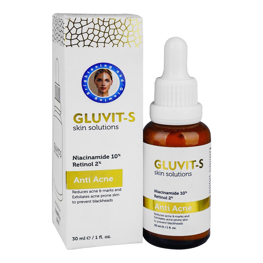 Buy Gluvit's Anti Acne Serum, 30ml Online at Best Price in Pakistan ...