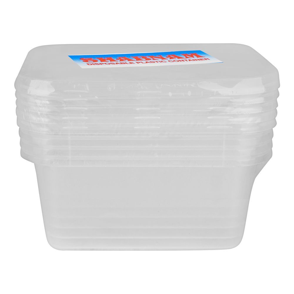 Purchase Disposable Plastic Container, 200ml Capacity Online at Special ...