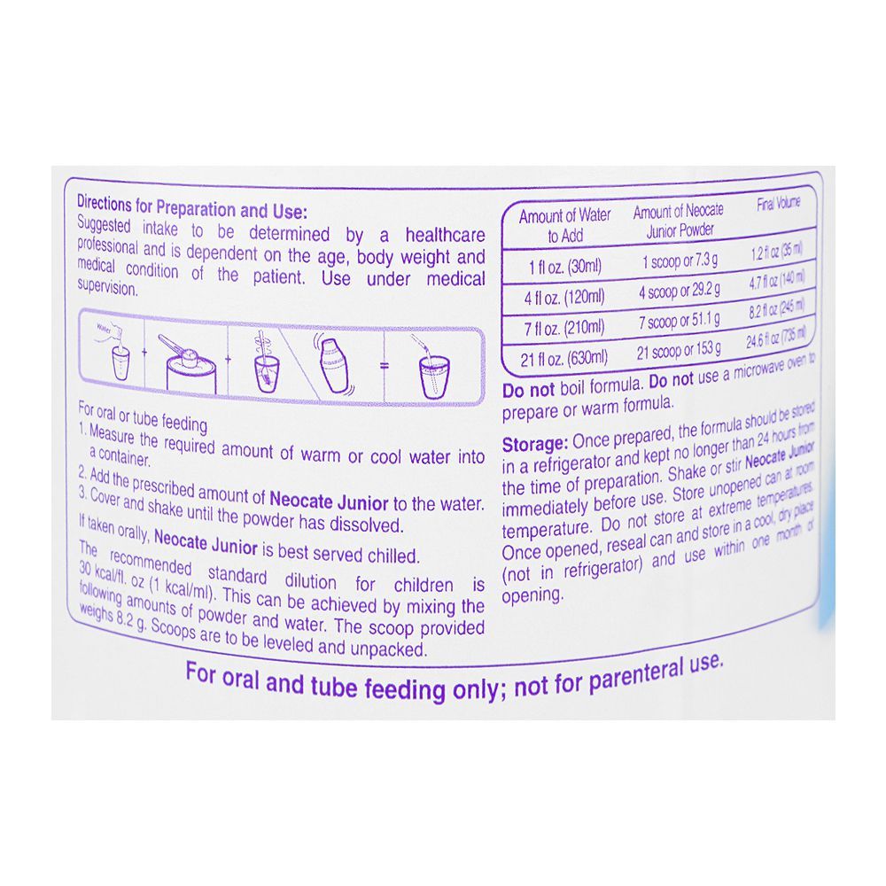 Buy Nutricia Neocate Junior Powder, 1+ Year, 400g Online at Special ...