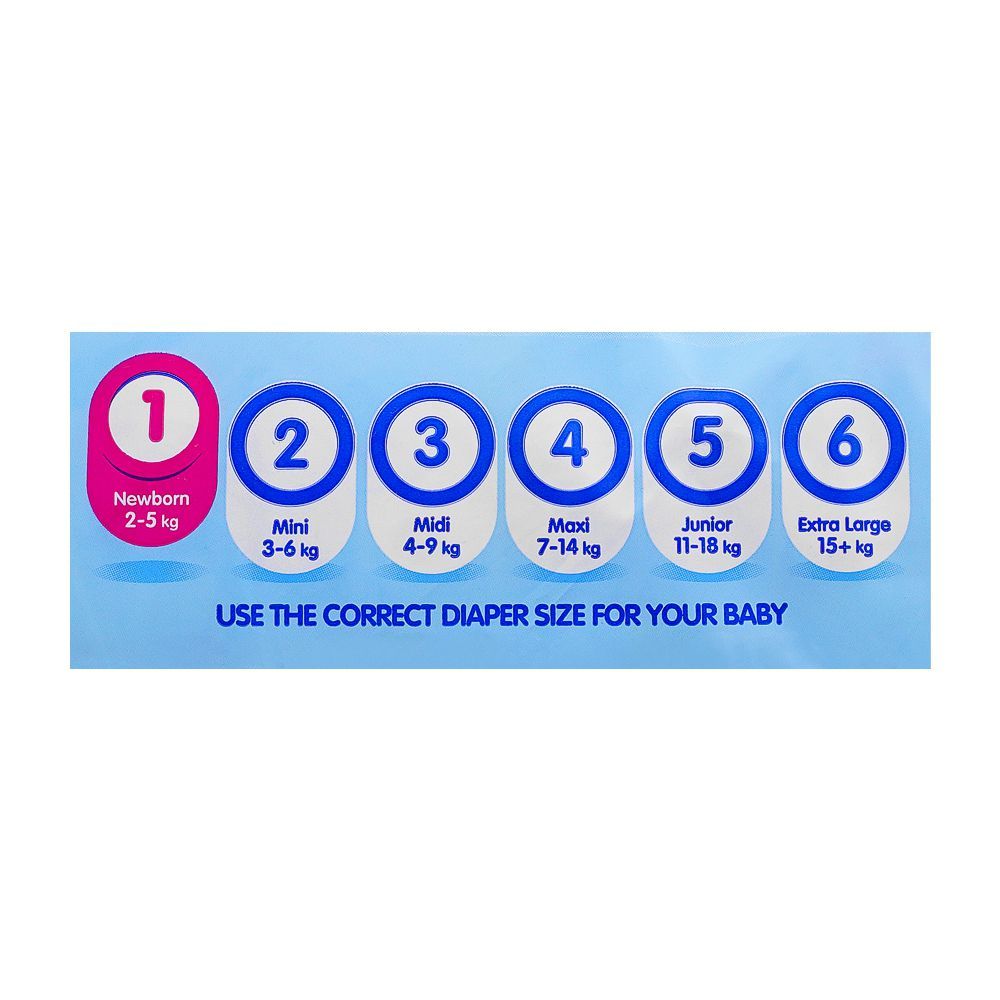 Purchase Molfix Diaper Newborn 1, Jumbo Economy Pack, 2-5kg, 84-Pack ...