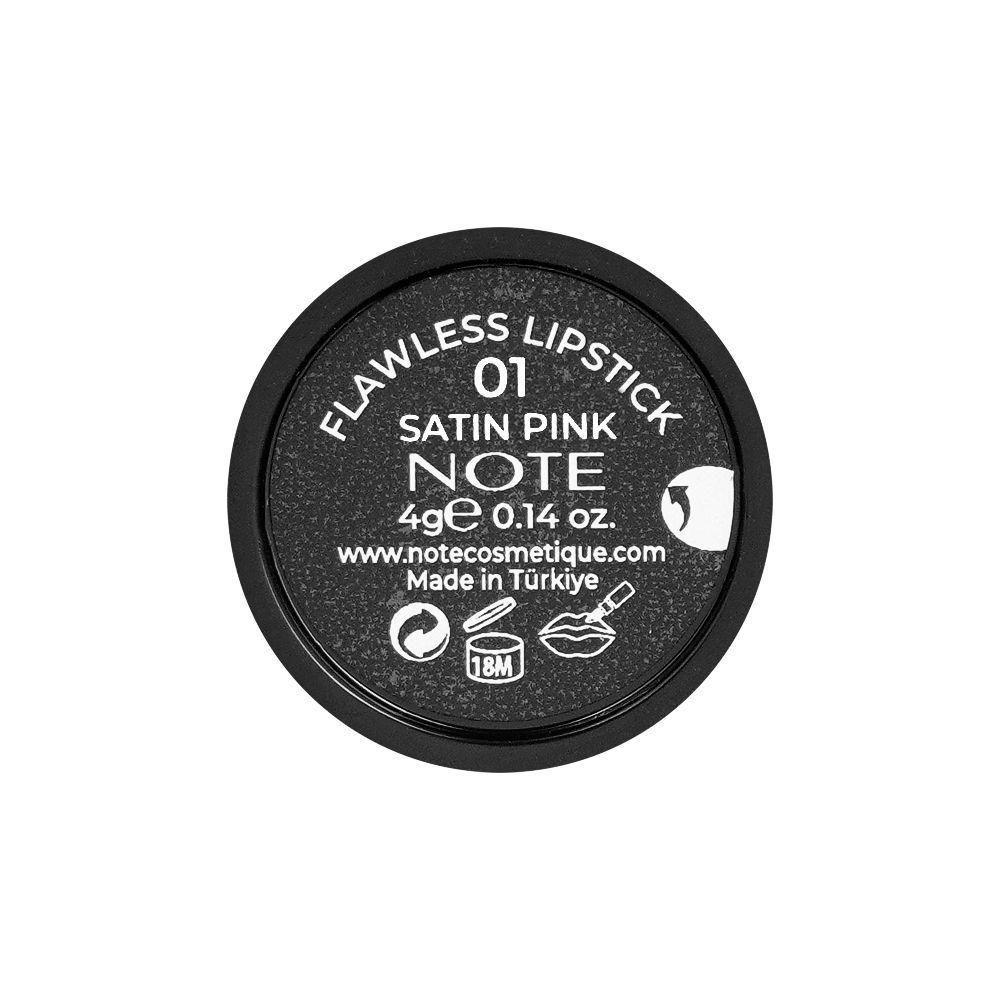 Buy J. Note Flawless Lipstick, 4g, 01 Satin Pink Online at Best Price ...
