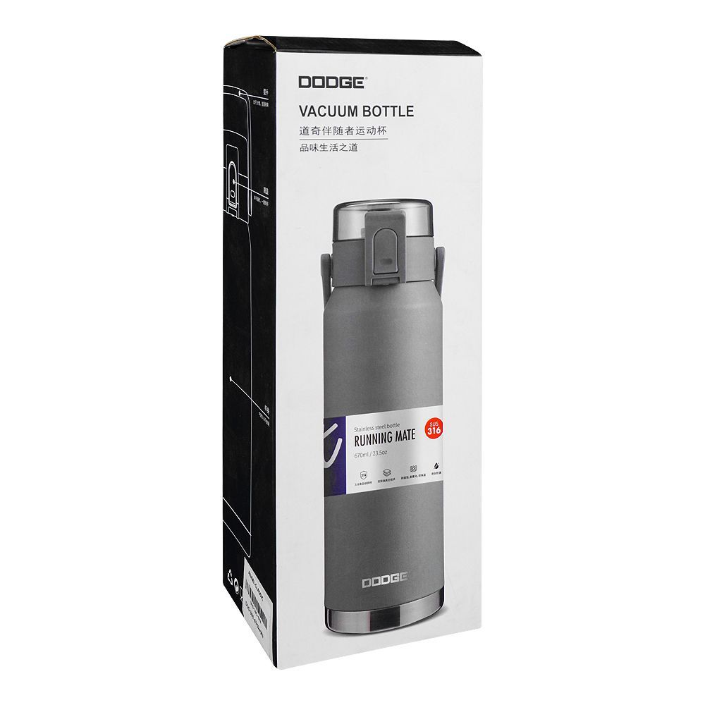 Buy Dodge Stainless Steel Water Bottle, 670ml Capacity, Sea Green, DDS ...