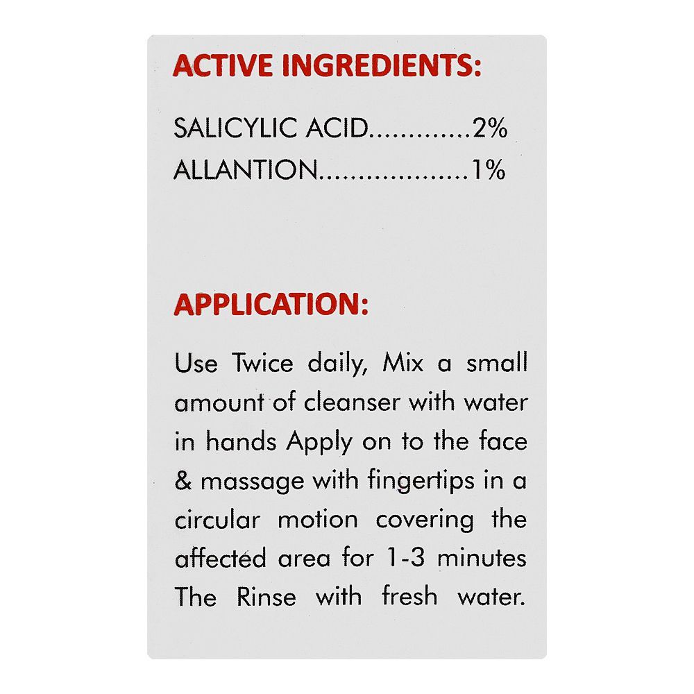 Aknosh Face Wash, Sebum Control, Anti-Acne, For Acne prone Skin, 100ml